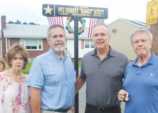 Memorial Pole Dedicated In Honor of Robert Stott – Revere Journal